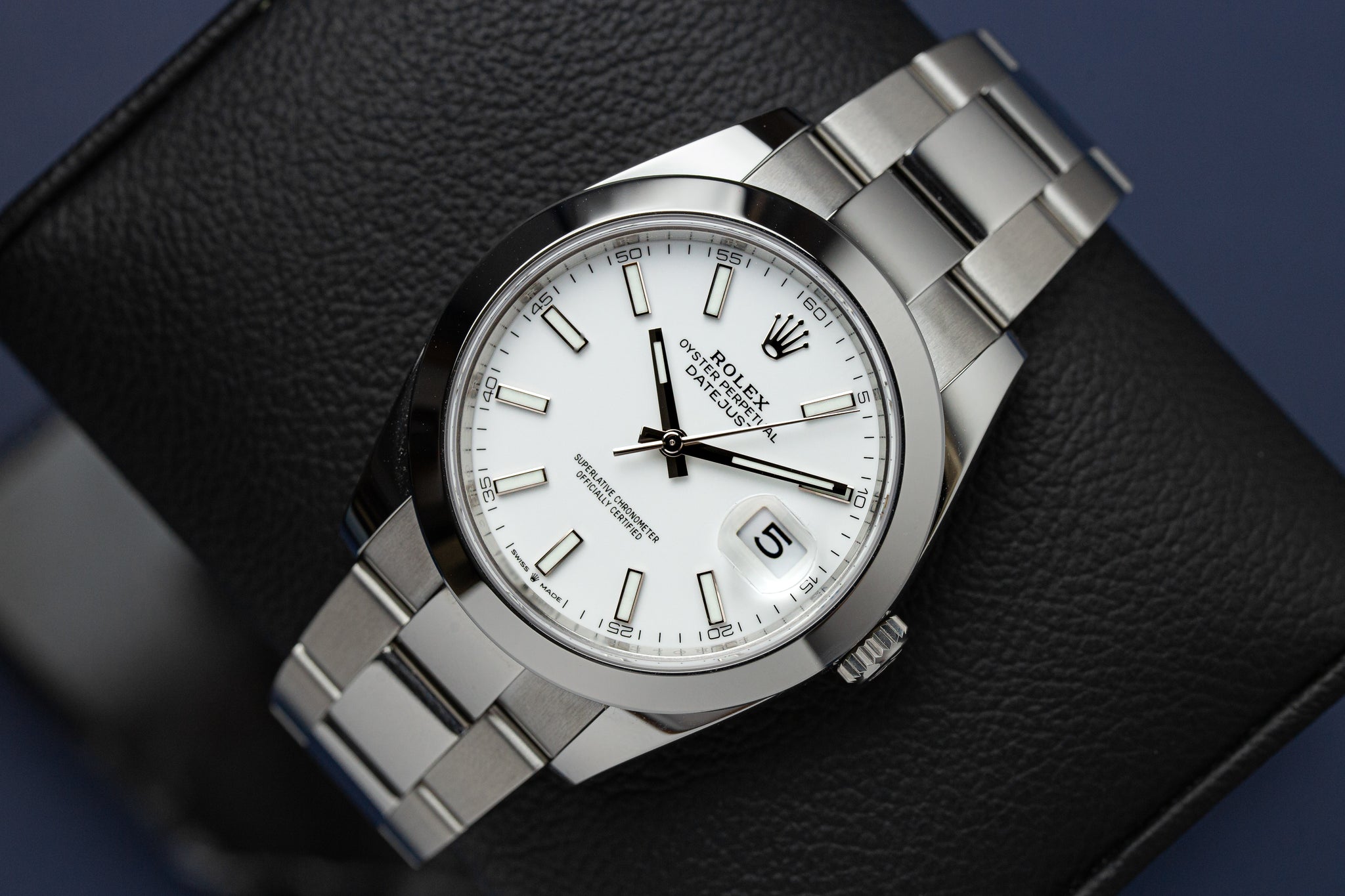 ROLEX DATEJUST 41 WHITE REF: 126300 – Midnight Watches